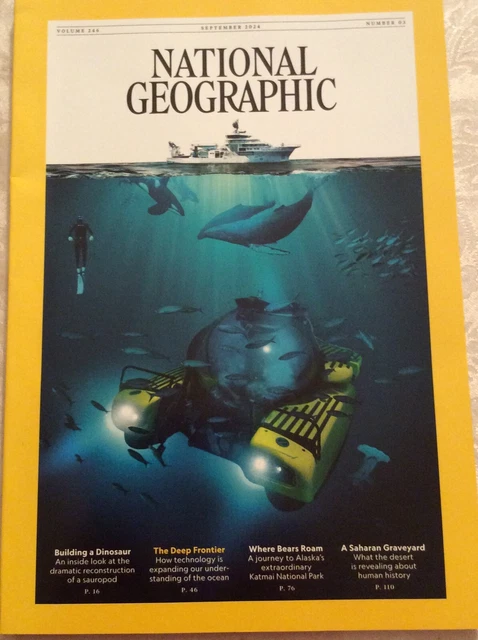 NATIONAL GEOGRAPHIC MAGAZINE - September 2024 - The Deep Frontier - New ...