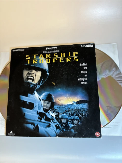 LASER DISC STARSHIP Troopers Widescreen X2 Discs Pal Uk £12.00 ...