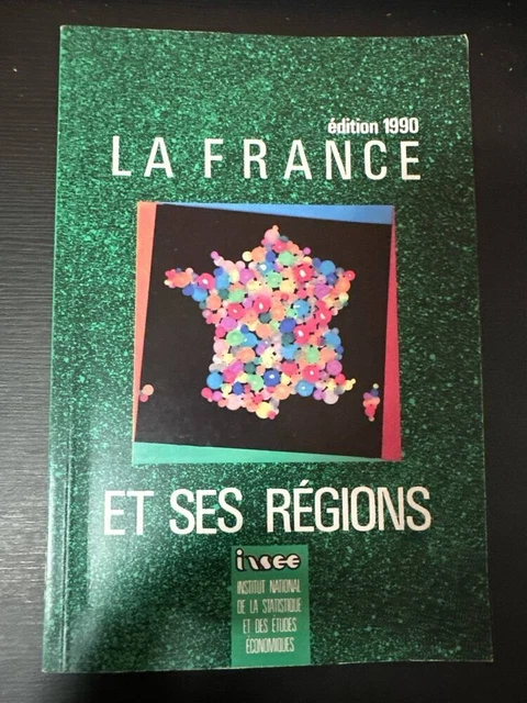LA FRANCE ET ses régions | I.N.S.E.E | Bon état EUR 8,00 - PicClick FR
