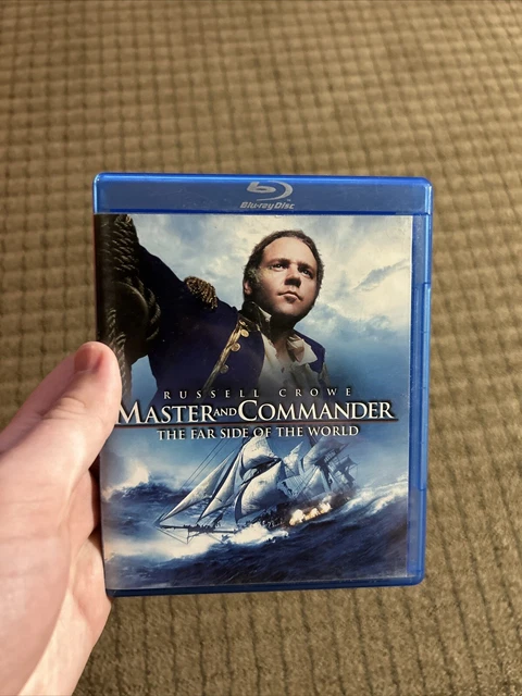 MASTER AND COMMANDER, The Far Side Of The World Blu-Ray Tested $12.00 ...