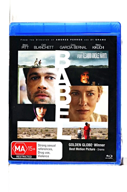 BABEL - BRAD Pitt Cate Blanchett : Blu-ray Region B- New Sealed £8.42 - PicClick UK