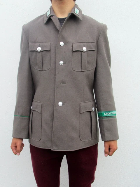 1980S EAST GERMAN border guard blazer jacket DDR army military NVA wool ...