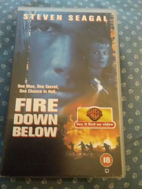 FIRE DOWN BELOW Vhs Video Big Box Ex-Rental Freepost £5.99 - PicClick UK