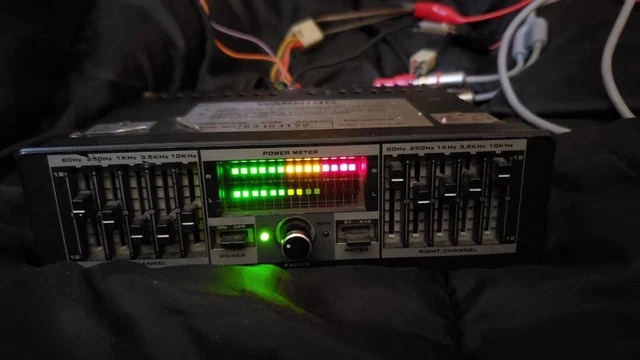 MAGNADYNE VINTAGE OLD School Graphic Equalizer EQ Car Stereo EQ55 EUR ...