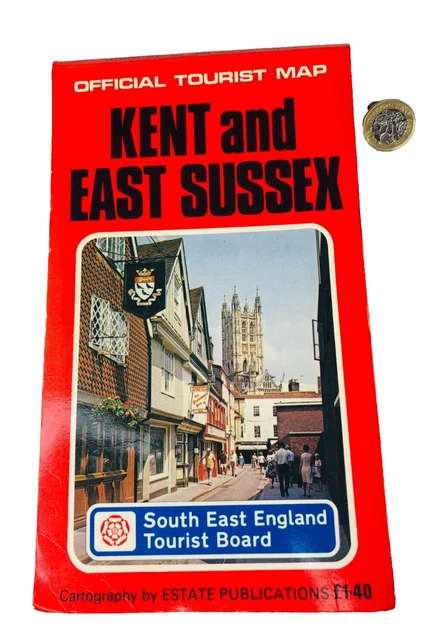 TOURIST MAP KENT and East Sussex Tourist Collectable Vintage ra £8.29 ... TOURIST MAP KENT and East Sussex Tourist Collectable Vintage ra £8.29 ...