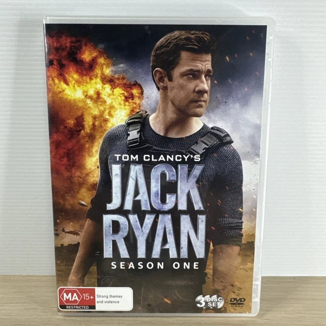 JACK RYAN SEASON 1 DVD John Krasinski 3 Discs Region 4 Free Post Tracked £9.20 - PicClick UK