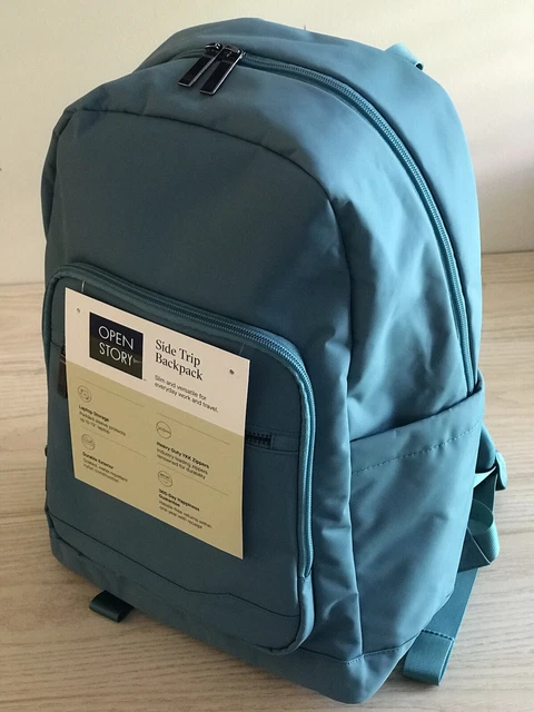 AUTHENTIC OPEN STORY Commuter Side Trip/School Backpack w/Laptop Tablet ...