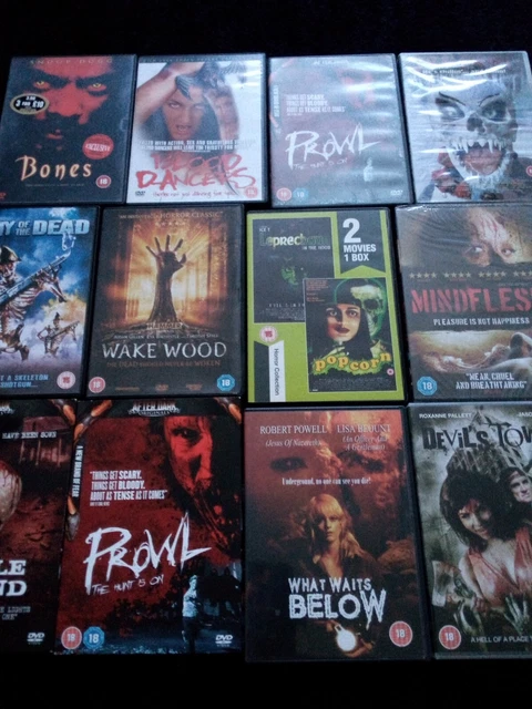 HORROR DVD BUNDLE Good VG And New EUR 11,84 - PicClick IT