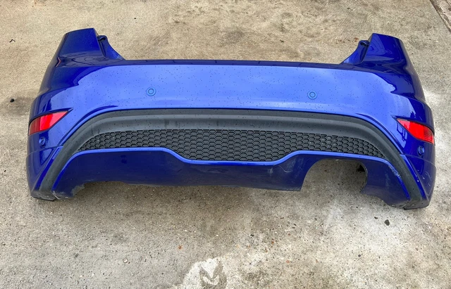 FORD FIESTA MK7.5 2013/2017 St180 Rear Bumper Spirit Blue With Parking ...