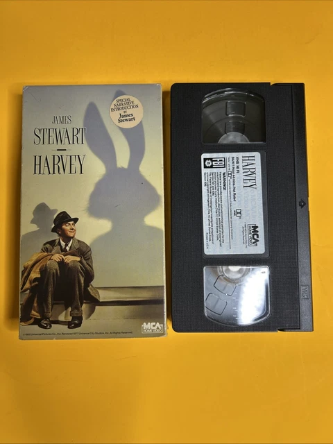 HARVEY [THE INVISIBLE RABBIT] (VHS, 1996) - Jimmy Stewart - Josephine ...