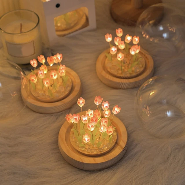 MAKE IT PERSONAL Handcrafted DIY Tulip Night Light for a Touch of ...