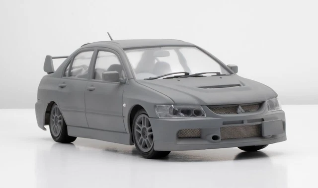 1 24 TOGE Serie Mitsubishi Lancer Evolution IX GSR RC Auto Modell EUR ...