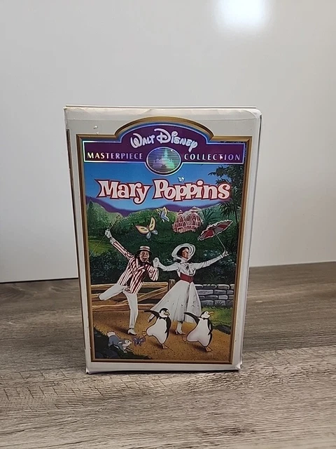 DISNEY MASTERPIECE COLLECTION Mary Poppins VHS Tape Untested £2.65 ...