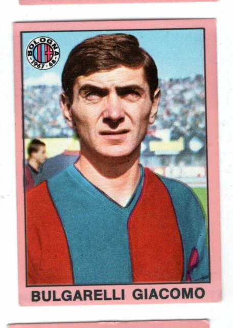FIGURINA MIRA TUTTI I CALCIATORI 1967 BOLOGNA BULGARELLI EUR 2,00 ...