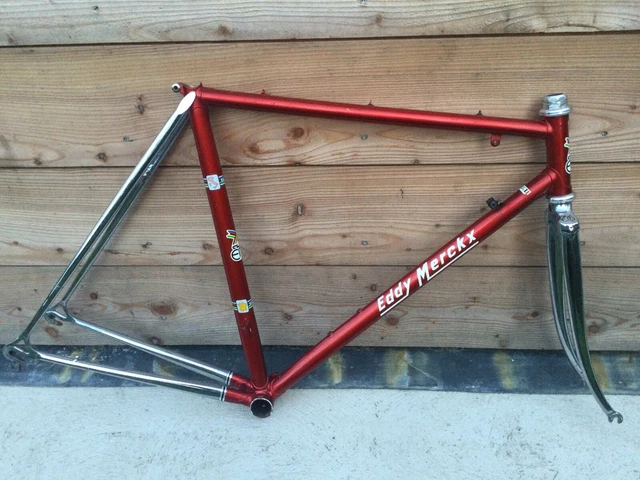 VINTAGE EDDY MERCKX Professional Aerodynamic team frame. Rare. £495.00 ...