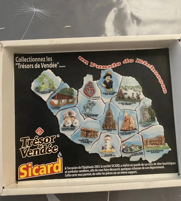 FÈVES SÉRIE COMPLÈTE Sicard Trésor De Vendée EUR 13,00 - PicClick FR