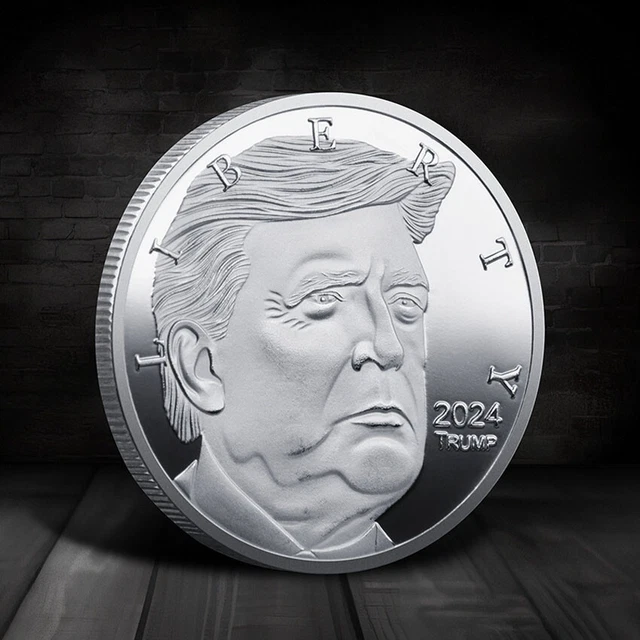 MONEDA CONMEMORATIVA LIBERTAD 2024 Regalo Plata Coleccionable ...