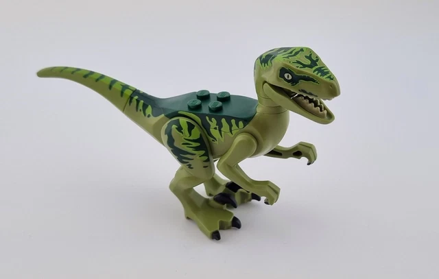 LEGO JURASSIC WORLD - Raptor/Velociraptor Olive Green 'Charlie ...