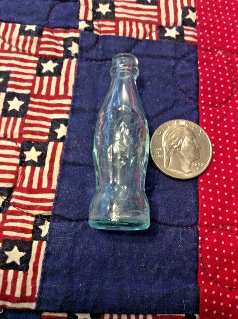 CIRCA 1930’S 21/2 Inch Thick Glass Coca Cola Bottle- Small Chip On Rim ...