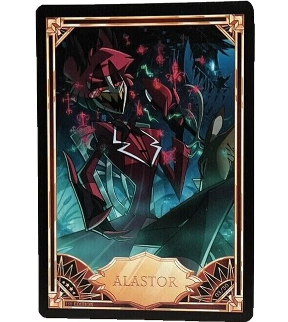 HAZBIN HOTEL TRADING Card - Alastor Ultra Rare 03/50 - 1st Edition ...