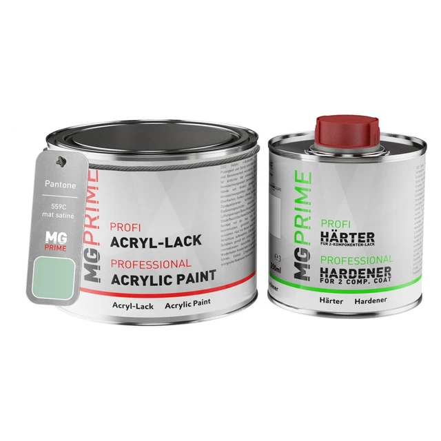 PANTONE 559C GREEN Peinture acrylique mat satinée Pot de 0,75 litre ...