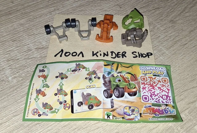 KINDER VT 220 Vt220 Dino Mission Vehicles - Chomps Vehicle + Bpz EUR 1 ...
