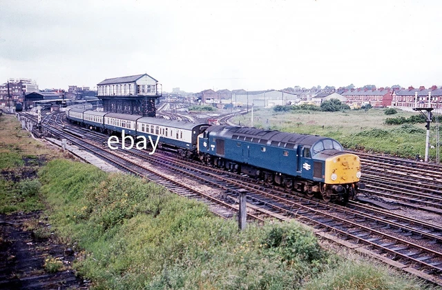 ORIGINAL 35MM SLIDE BR Diesel Class 40 no.40109 at Chester +rights for ...