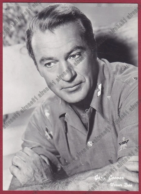 GARY COOPER 15 Actor Actor Actor Cinema Movie Star Usa Photo Postcard £ ...