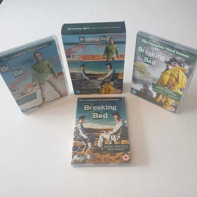 BREAKING BAD CRIME Drama dvd box set Series 1 - 3 ( 11 dvd's ) TV ...