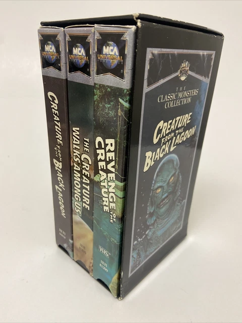 CLASSIC MONSTER COLLECTION VHS Box Set Creature Black Lagoon, Among Us ...