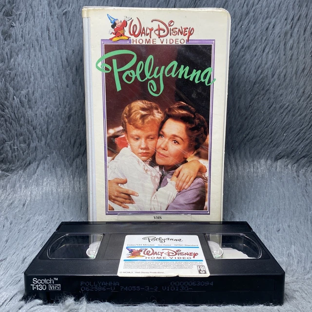 POLYANNA VHS 1960 Disney Home Video L Jane Wyman Richard Egan-Karl ...