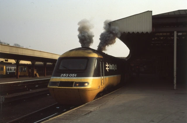 BRITISH RAIL HST 253051 Unmounted 35mm Slide RN432 £2.99 - PicClick UK