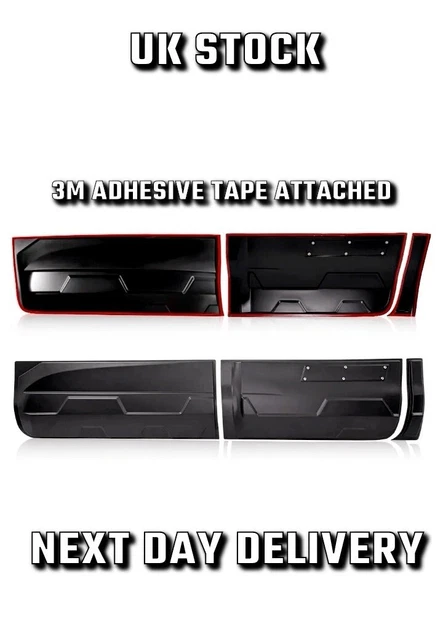 FORD RANGER - RAPTOR STYLE - Side Door CLADDING - T7 or T8 - 2016 ...