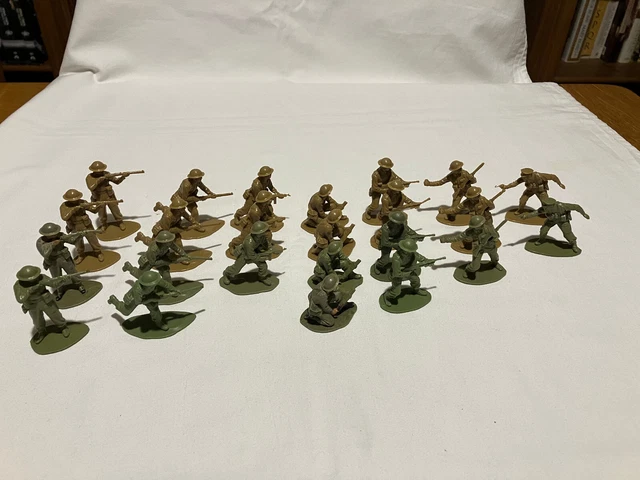 AIRFIX PLASTIC 1.32 scale WW2 British infantry toy soldiers. £5.00 - PicClick UK