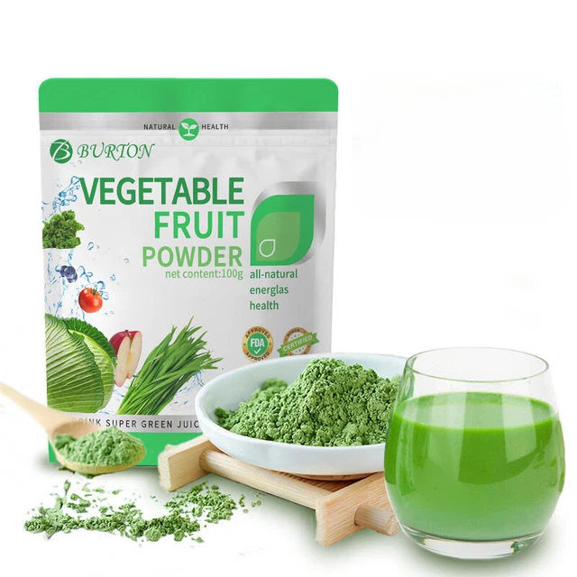 FRUTAS Y VERDURAS en polvo Cebada Zumo de wakame en polvo Col rizada en polvo EUR 6,59 - PicClick FR