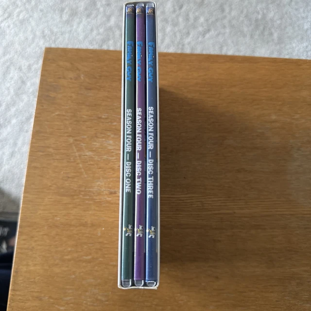 FAMILY GUY BOX SET (3 DVDS) SEASON 4 Boxsets EUR 5,82 - PicClick IT