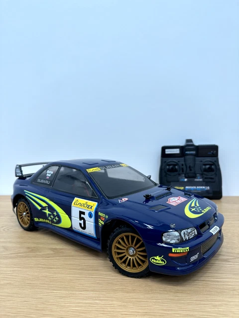 PRE BUILT TAMIYA Subaru Impreza Monte-Carlo 99 - TT-02 + RC Reflex Set ...