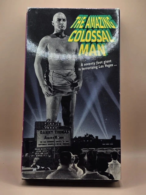 THE AMAZING COLOSSAL Man VHS 1992 £11.88 - PicClick UK