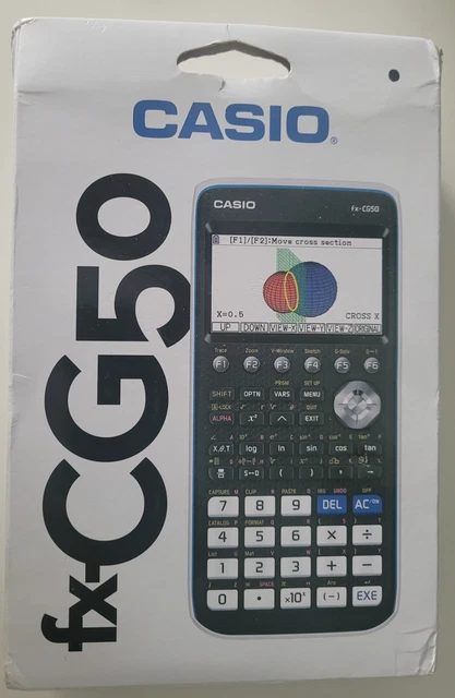 NEW CASIO FX-CG50 3D Graphic Calculator £104.68 - PicClick UK