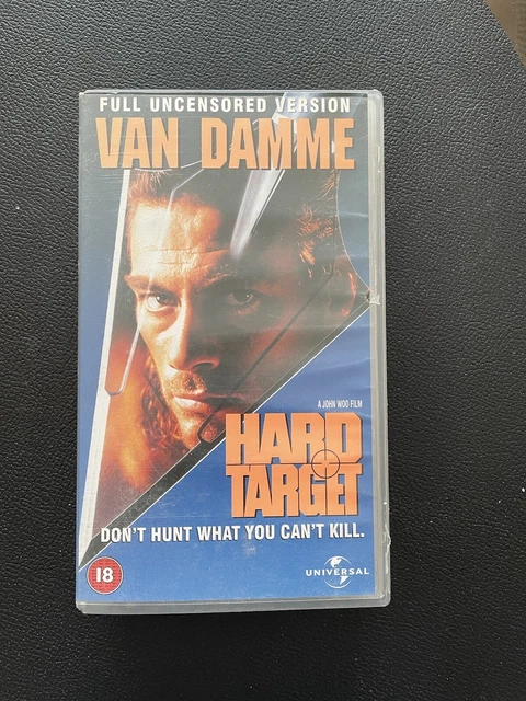 HARD TARGET (VHS) 1993 Jean Claude Van Damme, John Woo Movie £4.99 ...