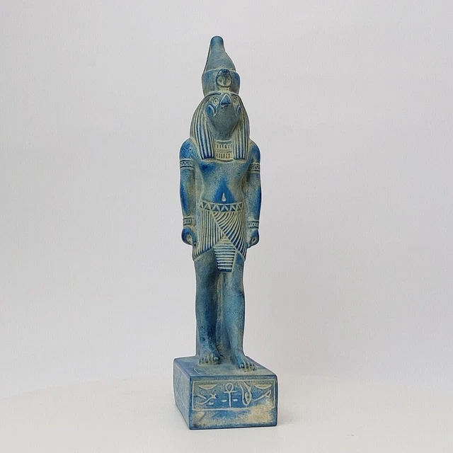 HORUS SKY GOD Blue Stone Statue - Ancient Egyptian Goddess Art £132.71 ... HORUS SKY GOD Blue Stone Statue - Ancient Egyptian Goddess Art £132.71 ...