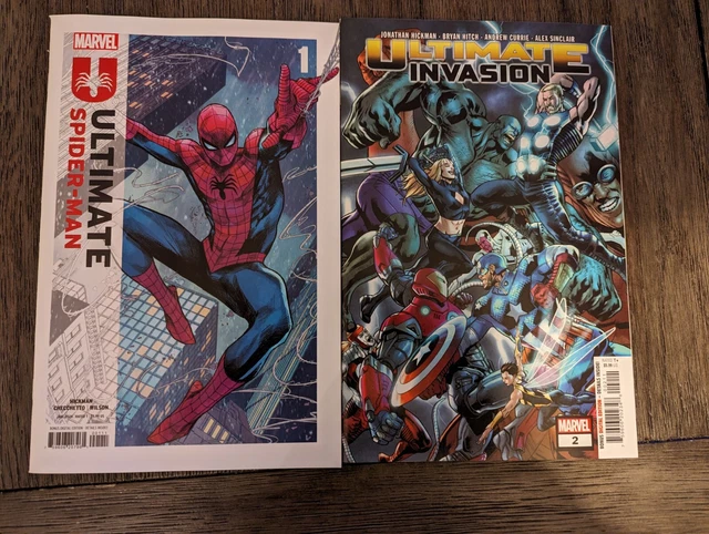 ULTIMATE SPIDER-MAN #1 Cubierta Principal NÚMERO CLAVE 1a Aparición de ...