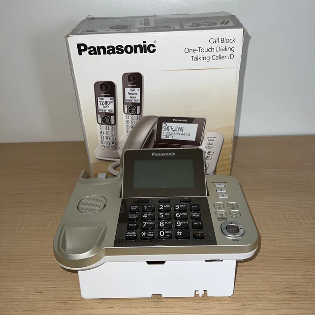 PANASONIC KX-TGF352N EXPANDABLE Cordless Phone System Base Unit ONLY ...