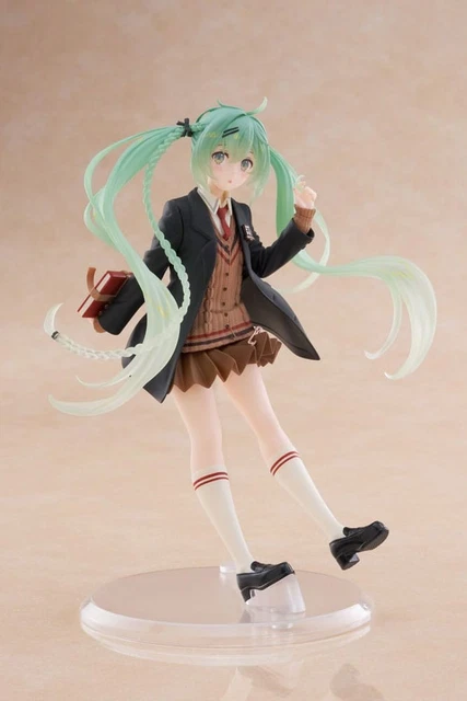 HATSUNE MIKU PVC Statue Hatsune Miku Fashion Preppy Ver. 18 cm EUR 23 ...