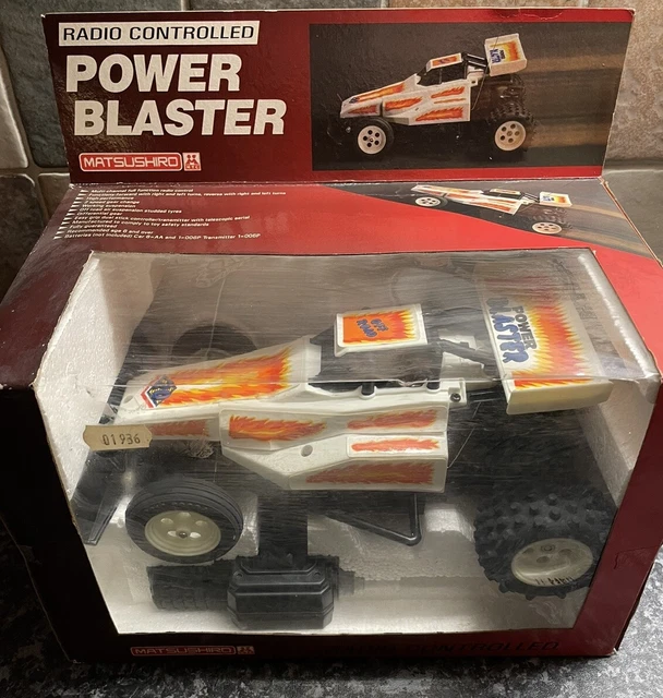 RETRO MATSUSHIRO RADIO Controlled Power Blaster Car £15.00 - PicClick UK