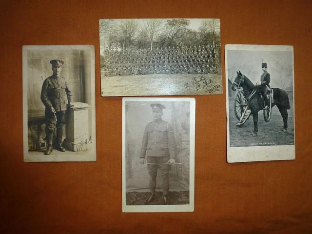 WW1 BRITISH ARMY Photos Royal Horse Artillery Rha Z Battery £9.99 ...