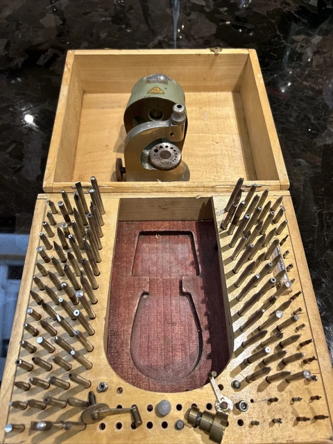 STAR VINTAGE PRO STAKING/RIVETING TOOL STAR SWISS MADE SET FOR WATCH ...