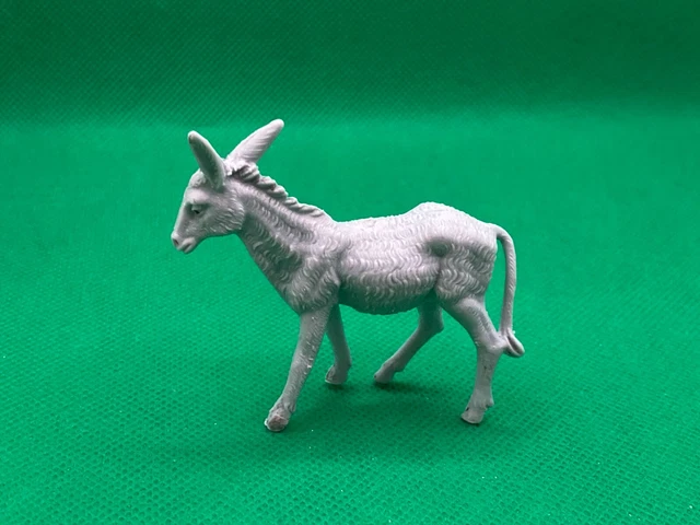 VINTAGE 1960'S/70'S PLASTIC Farm Toy Donkey Made in Italy £3.00 ...