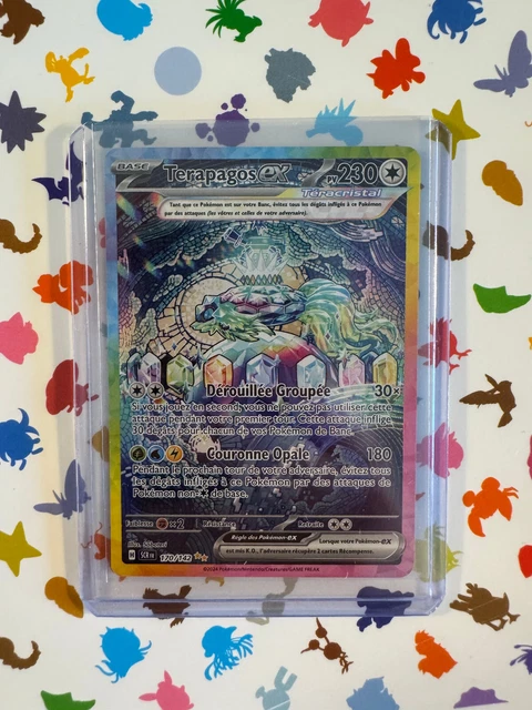 CARTE POKÉMON TERRAPAGOS Ex 170/142 Couronne Stellaire EUR 87,00 ...