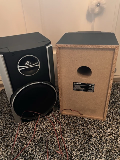 SHARP HI-FI SPEAKERS £52.70 - PicClick UK